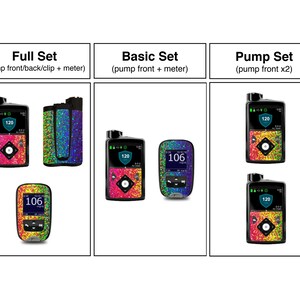 Rainbow Holographic Shimmer Vinyl Decals for Pump And/or Meter (choose ...