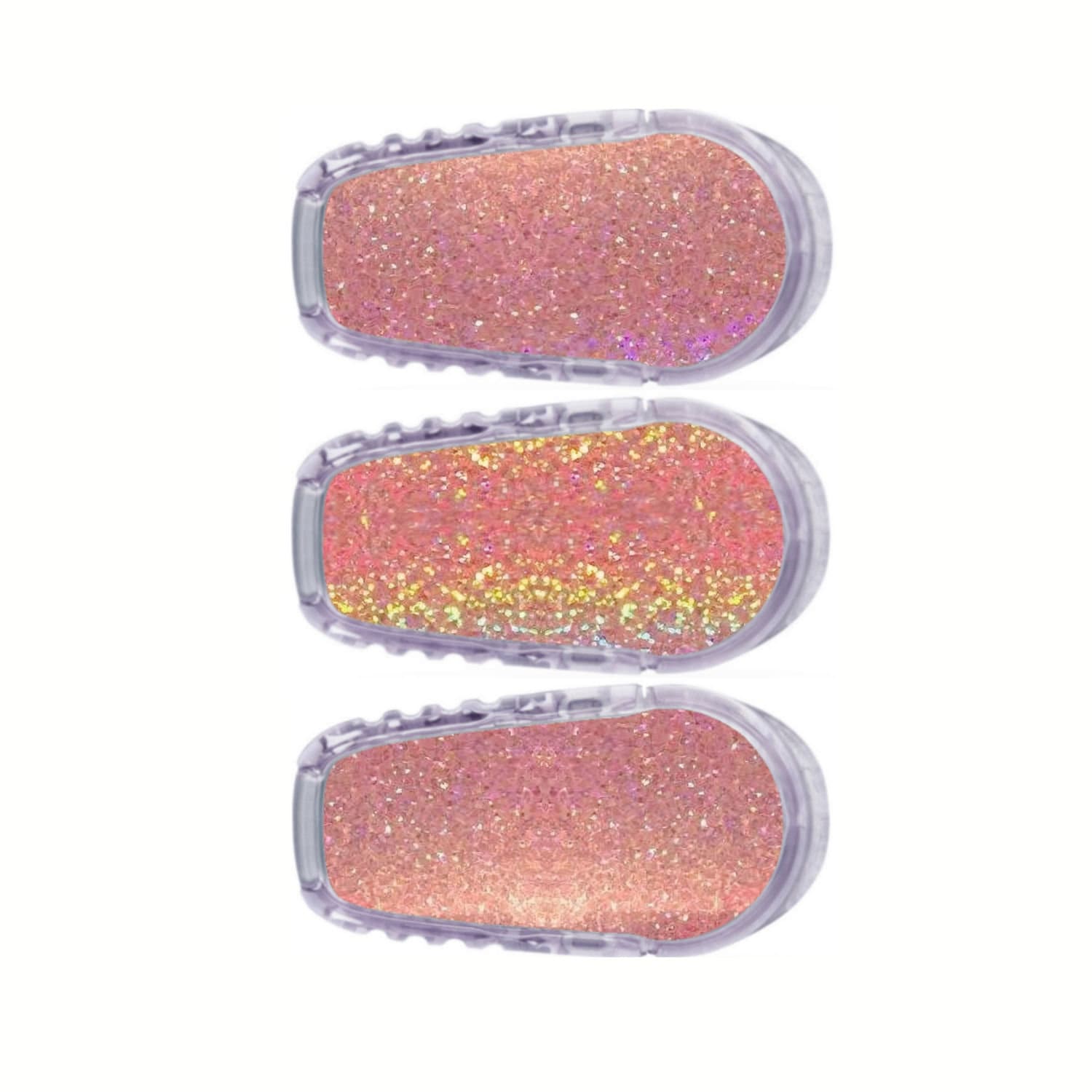 Light Pink Holographic Sparkle Vinyl Decals for Dexcom G6 - Etsy