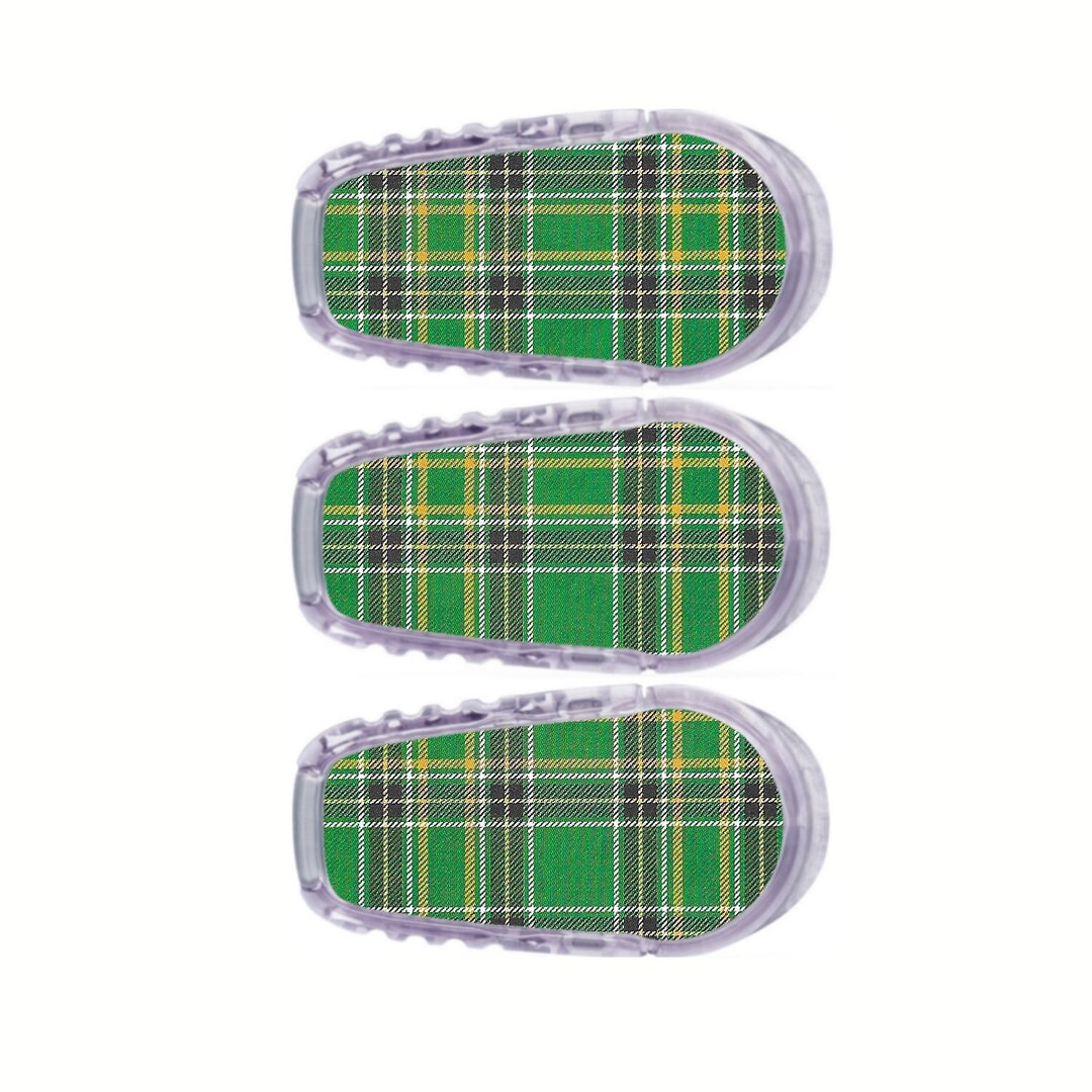 Green Plaid Vinyl Decals for Dexcom G6 - Etsy