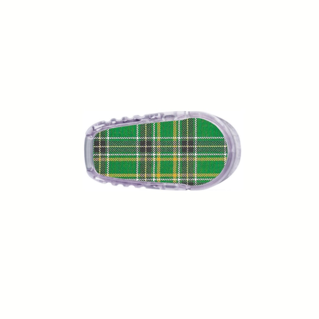 Green Plaid Vinyl Decals for Dexcom G6 - Etsy