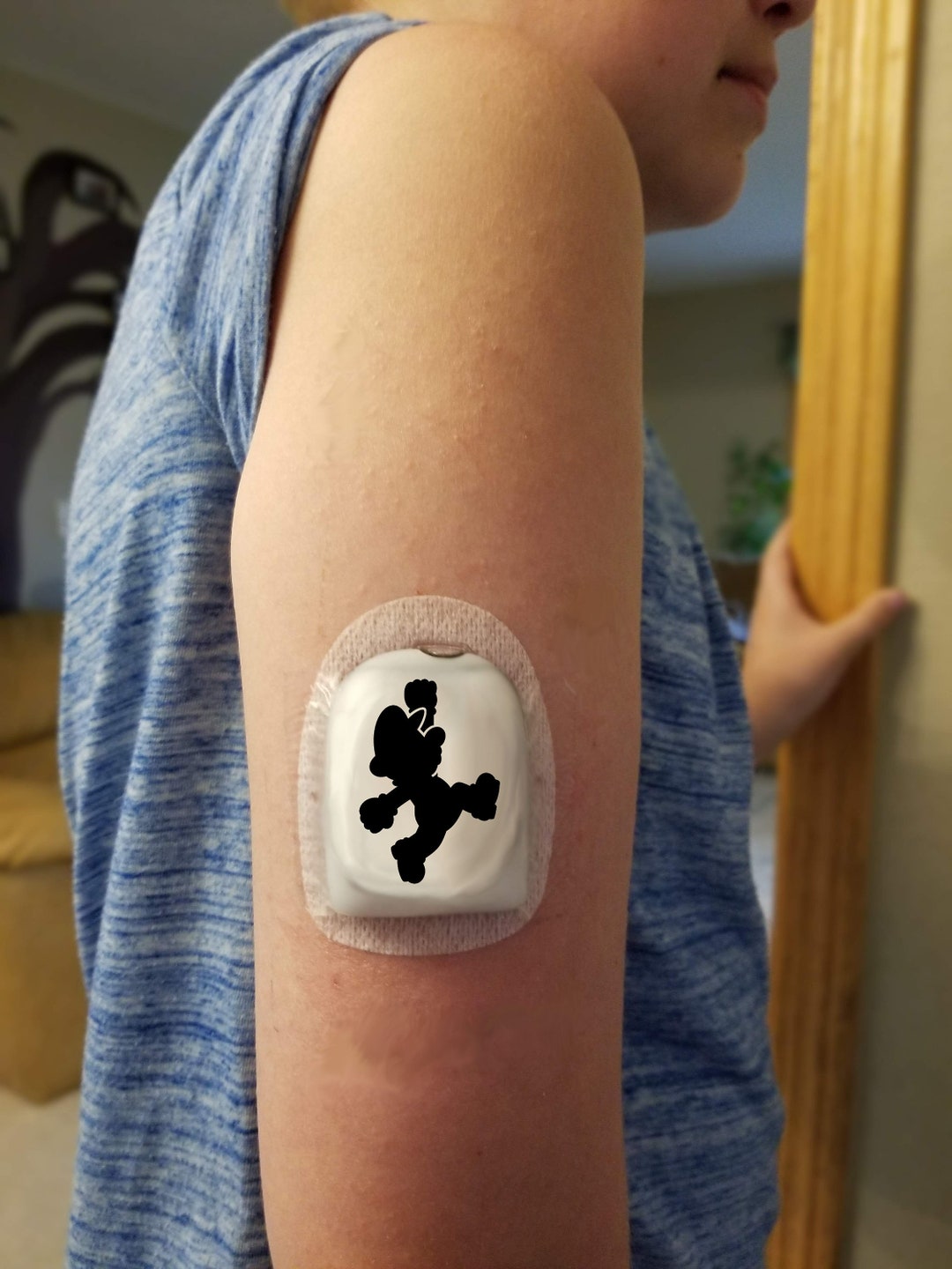 Luigi Vinyl Decal / Sticker X 4 - Great for Insulin Pod - Omnipod ...
