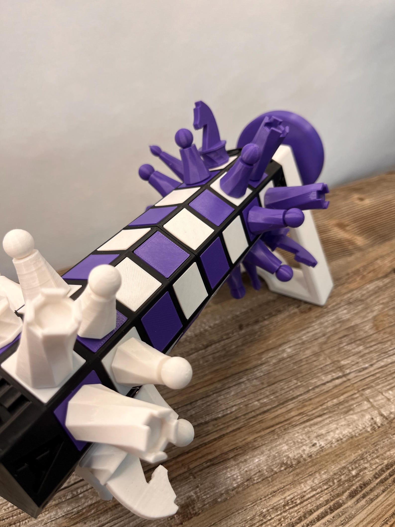 Kansas State University Rotating Chess Set - K-state Colors, Custom ...