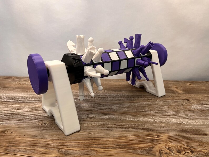 Kansas State University Rotating Chess Set - K-state Colors, Custom ...