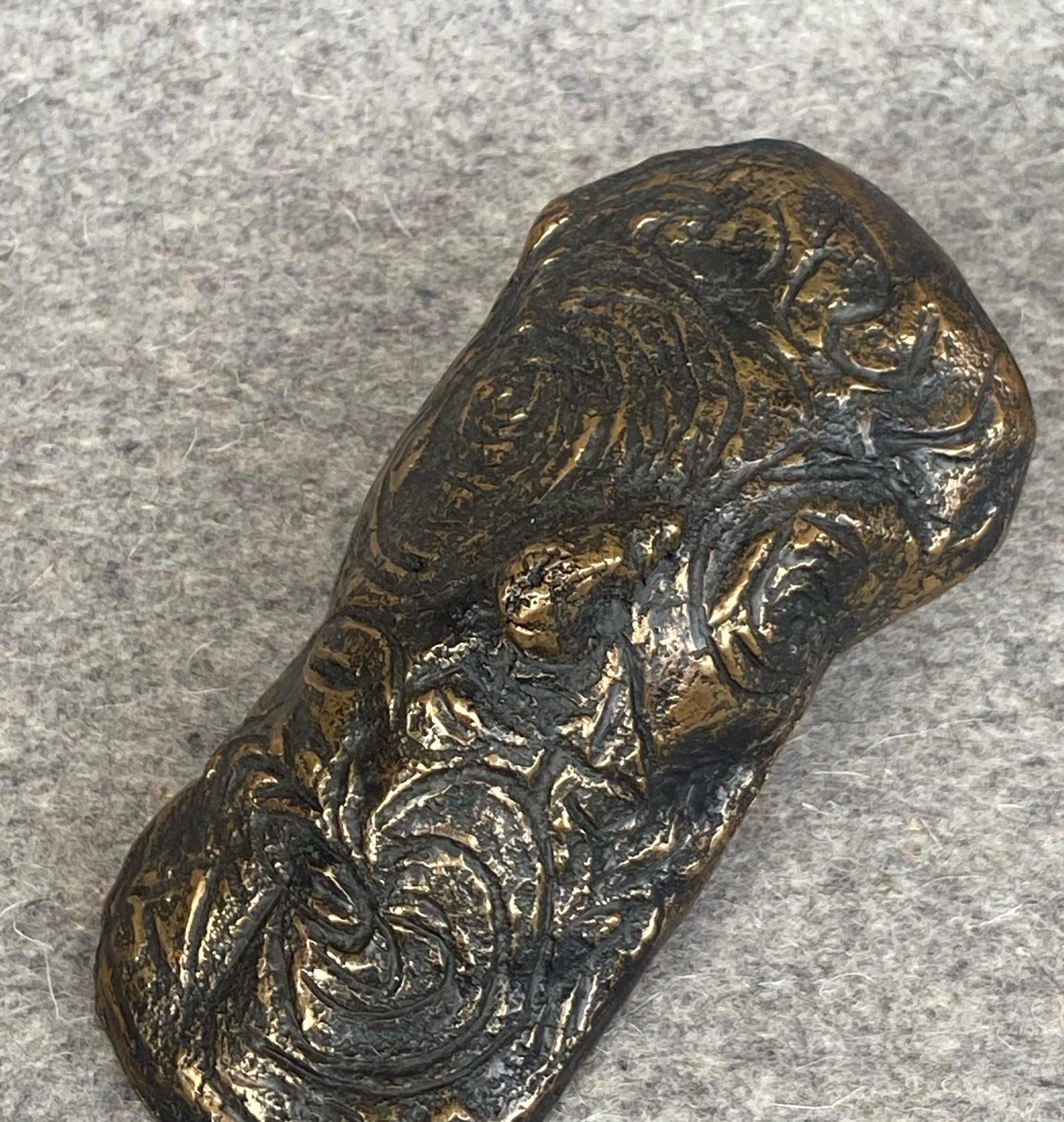 Labyritnh Mask. Bronze Cast. Lost Wax. - Etsy