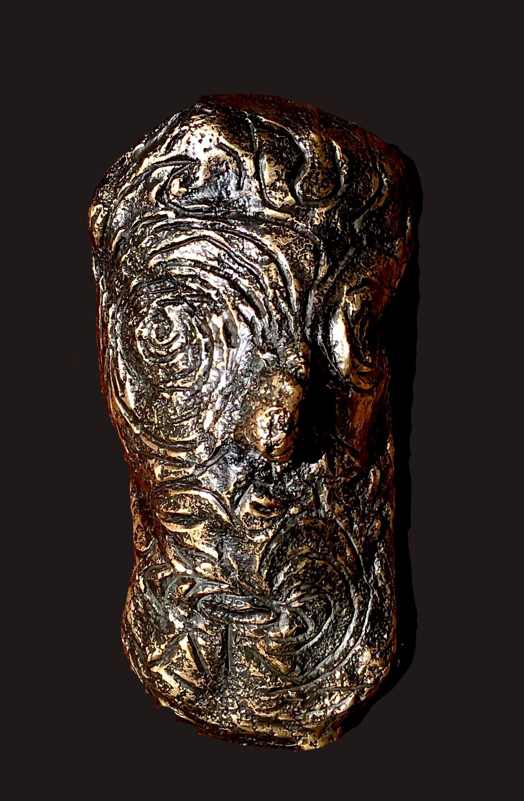 Labyritnh Mask. Bronze Cast. Lost Wax. - Etsy