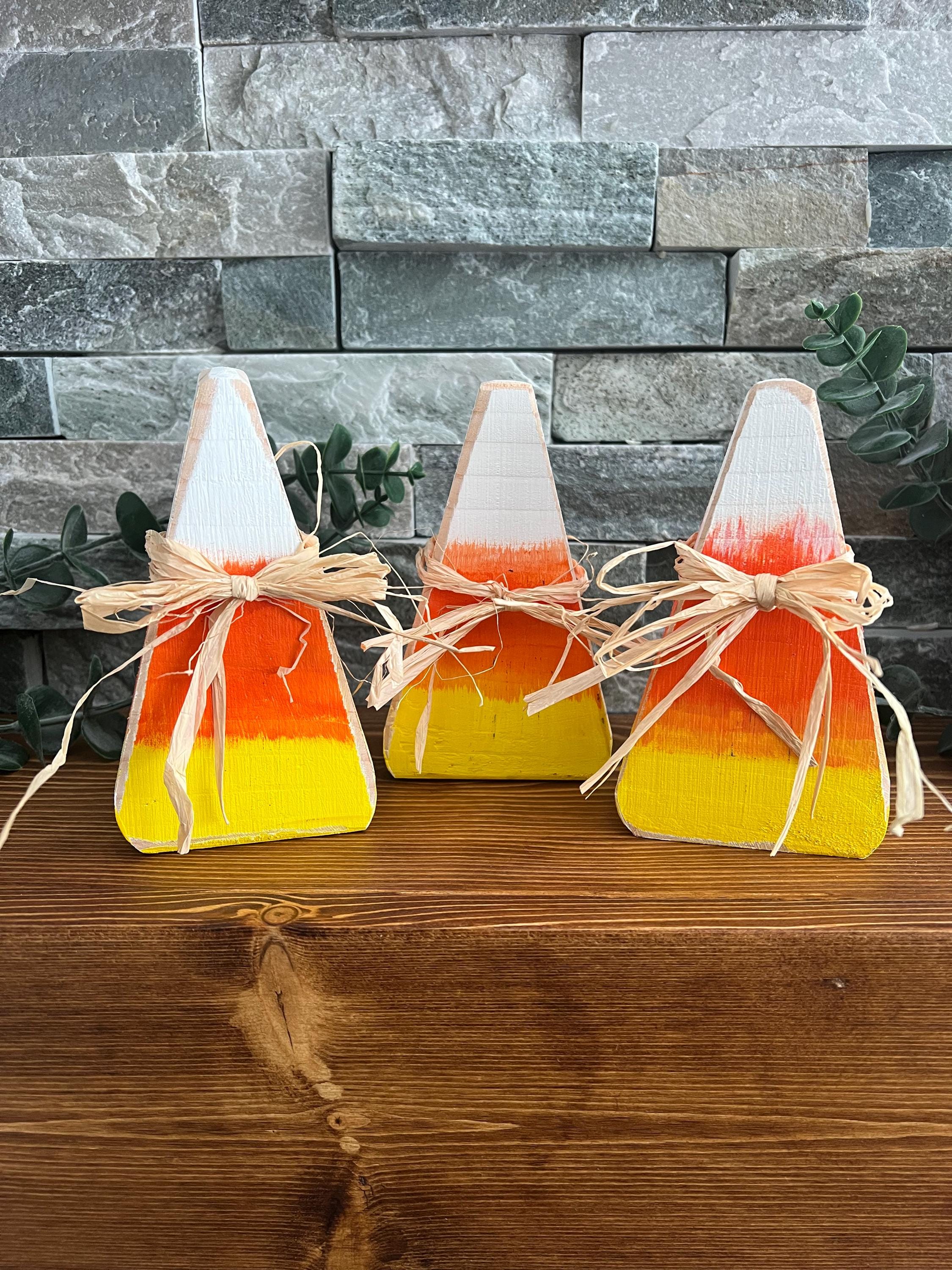 Handmade Wooden Candy Corn - Etsy