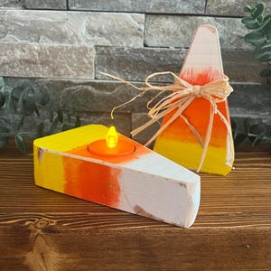 Handmade Wooden Candy Corn - Etsy