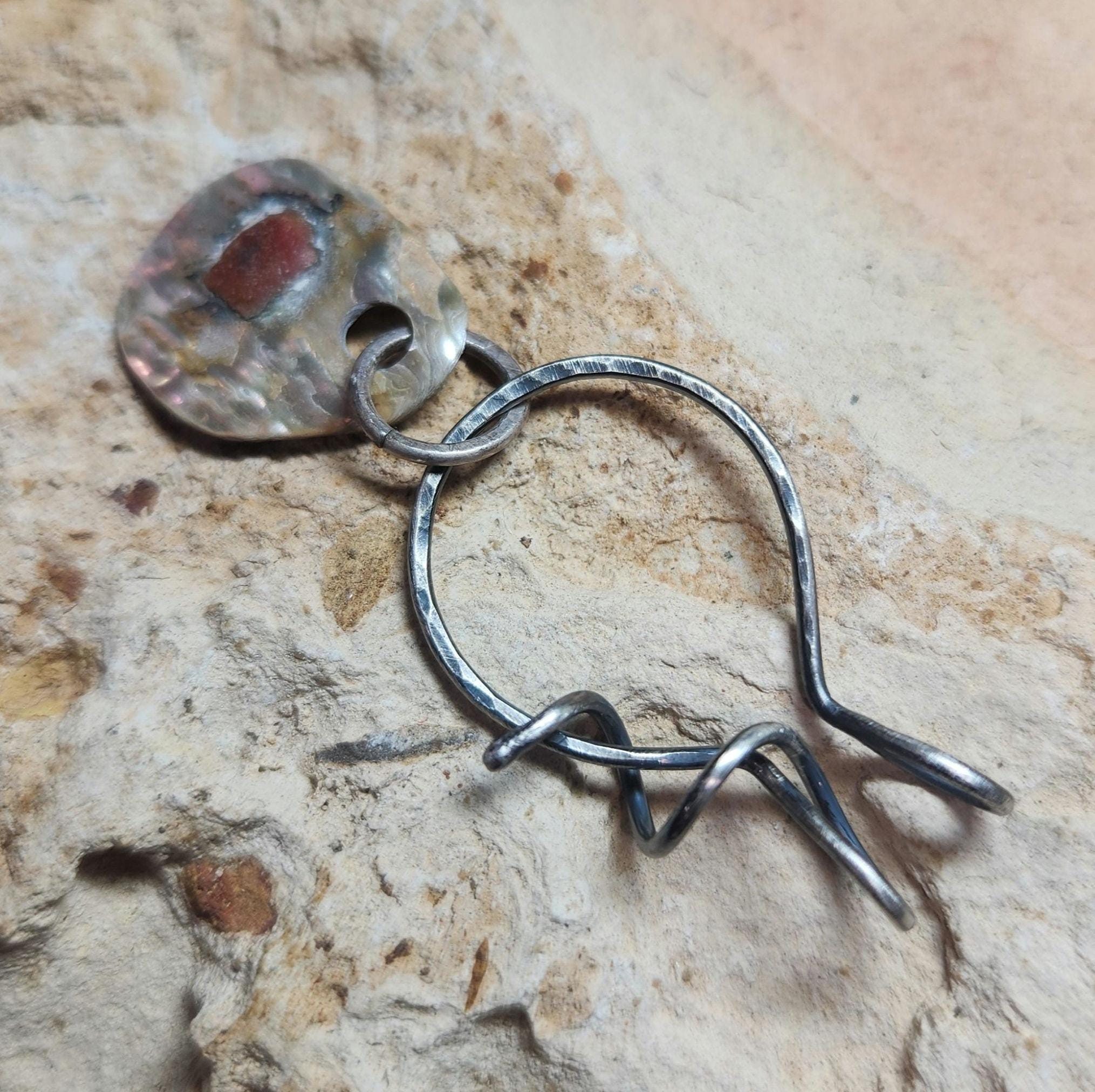 Delicate Vine Sterling Silver Charm Holder for Your Own Charms - Unique ...