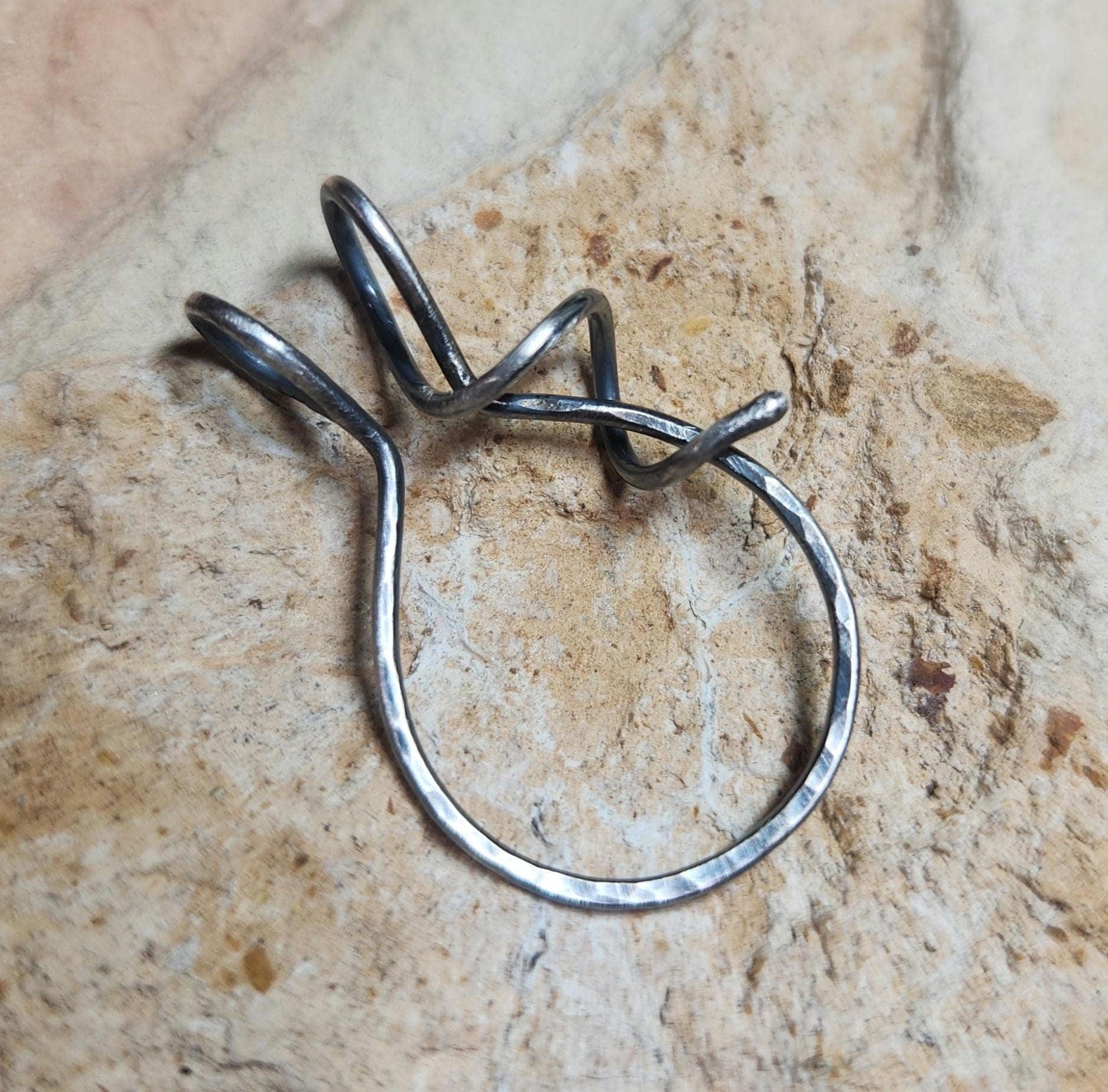 Delicate Vine Sterling Silver Charm Holder for Your Own Charms - Unique ...