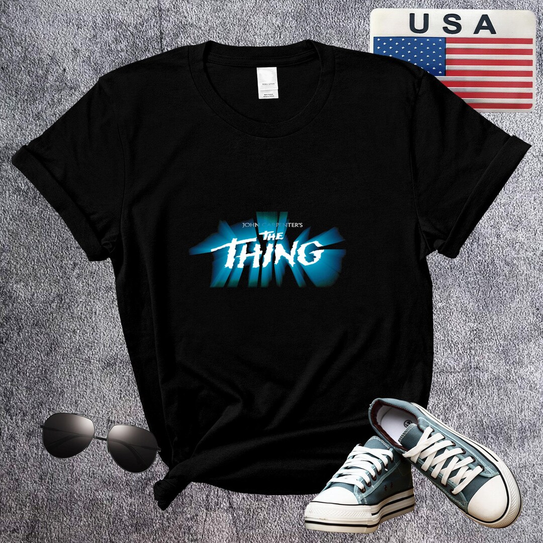 John Carpenter the Thing Logo Movie 1982 Film T-shirts - Etsy