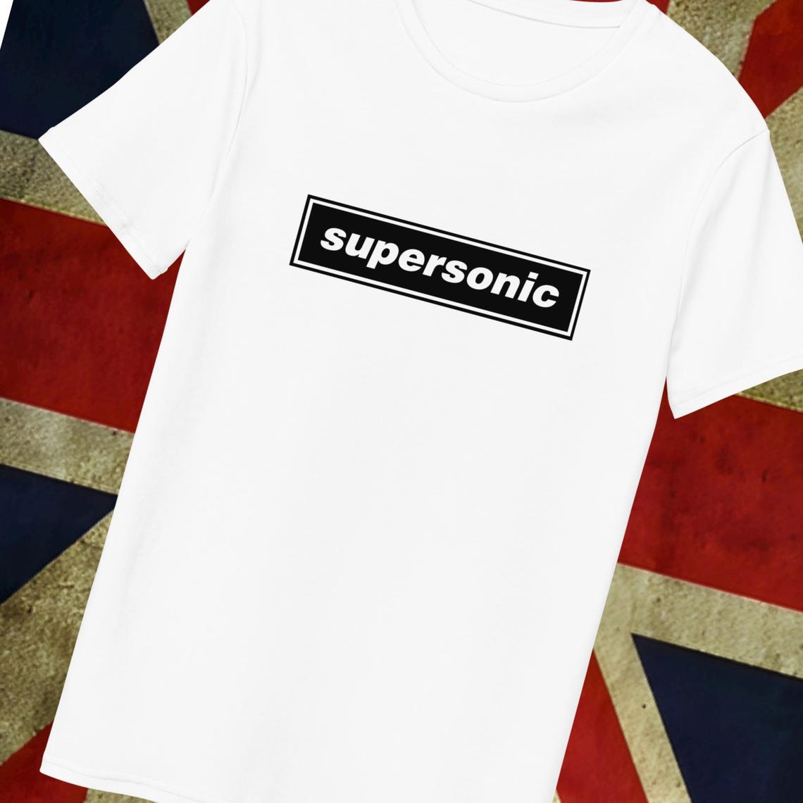 Oasis 'supersonic' T-shirt Iconic 90s Britpop Music Tee Premium Quality - Etsy
