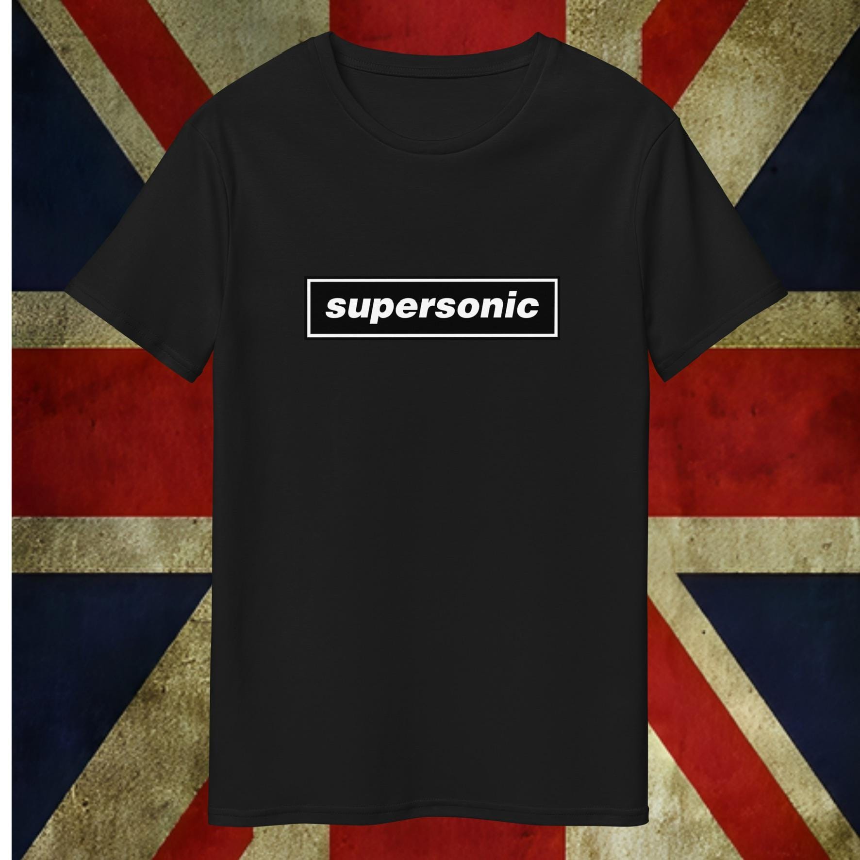 Oasis 'supersonic' T-shirt Iconic 90s Britpop Music Tee Premium Quality - Etsy