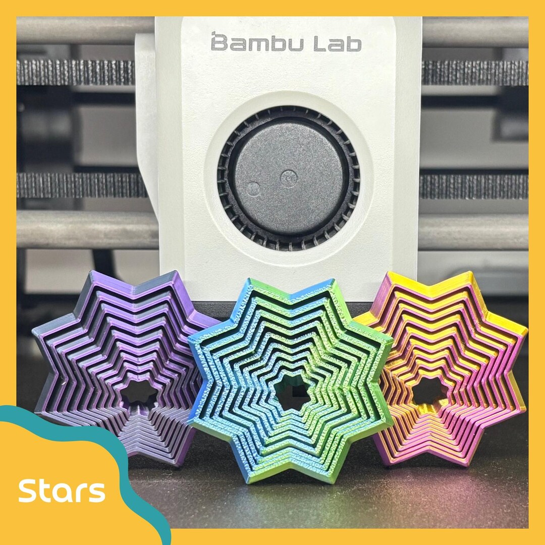 3D Printed Star Fidget for ADHD, Autism, Stimming. - Etsy UK