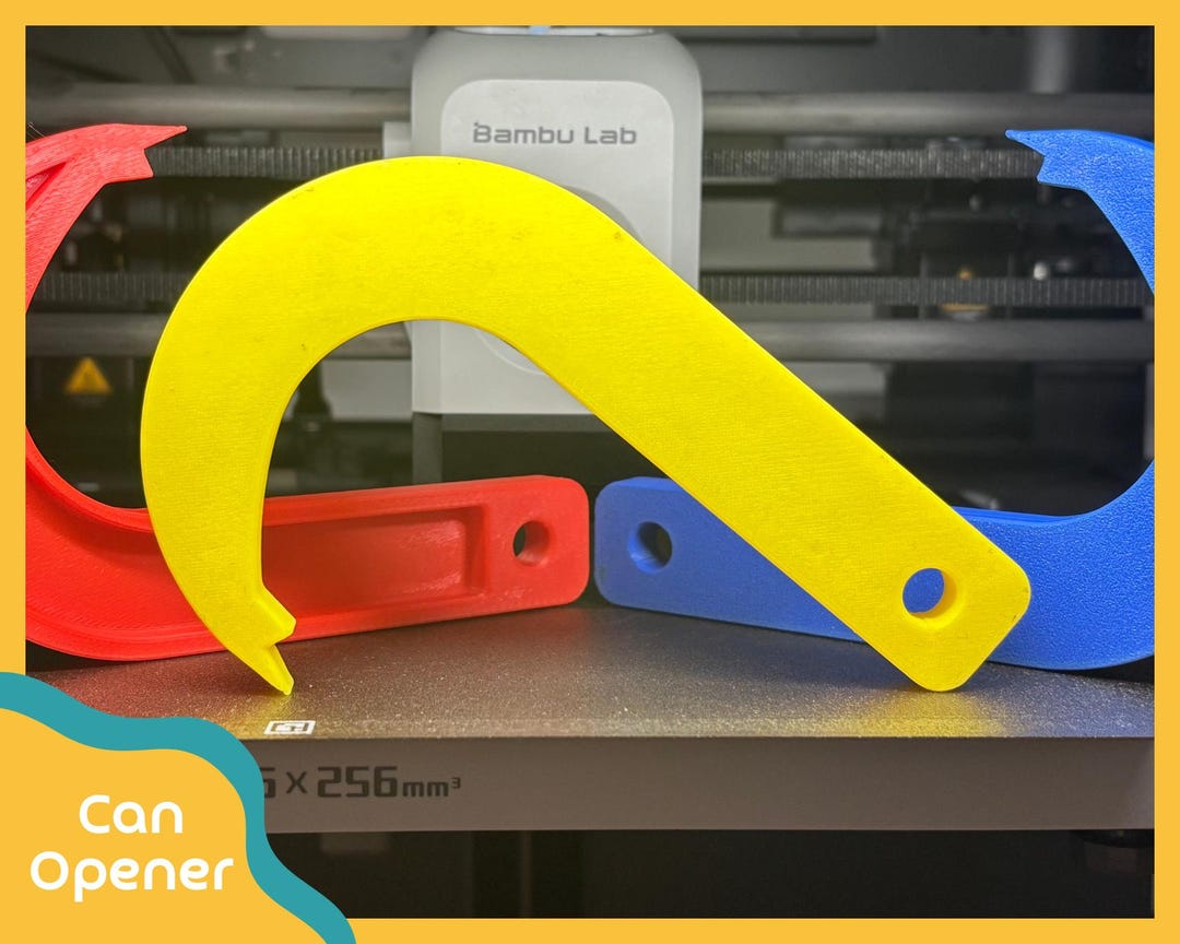 3D Printed Easy Grip Can Opener: Adaptive Kitchen Aid - Etsy