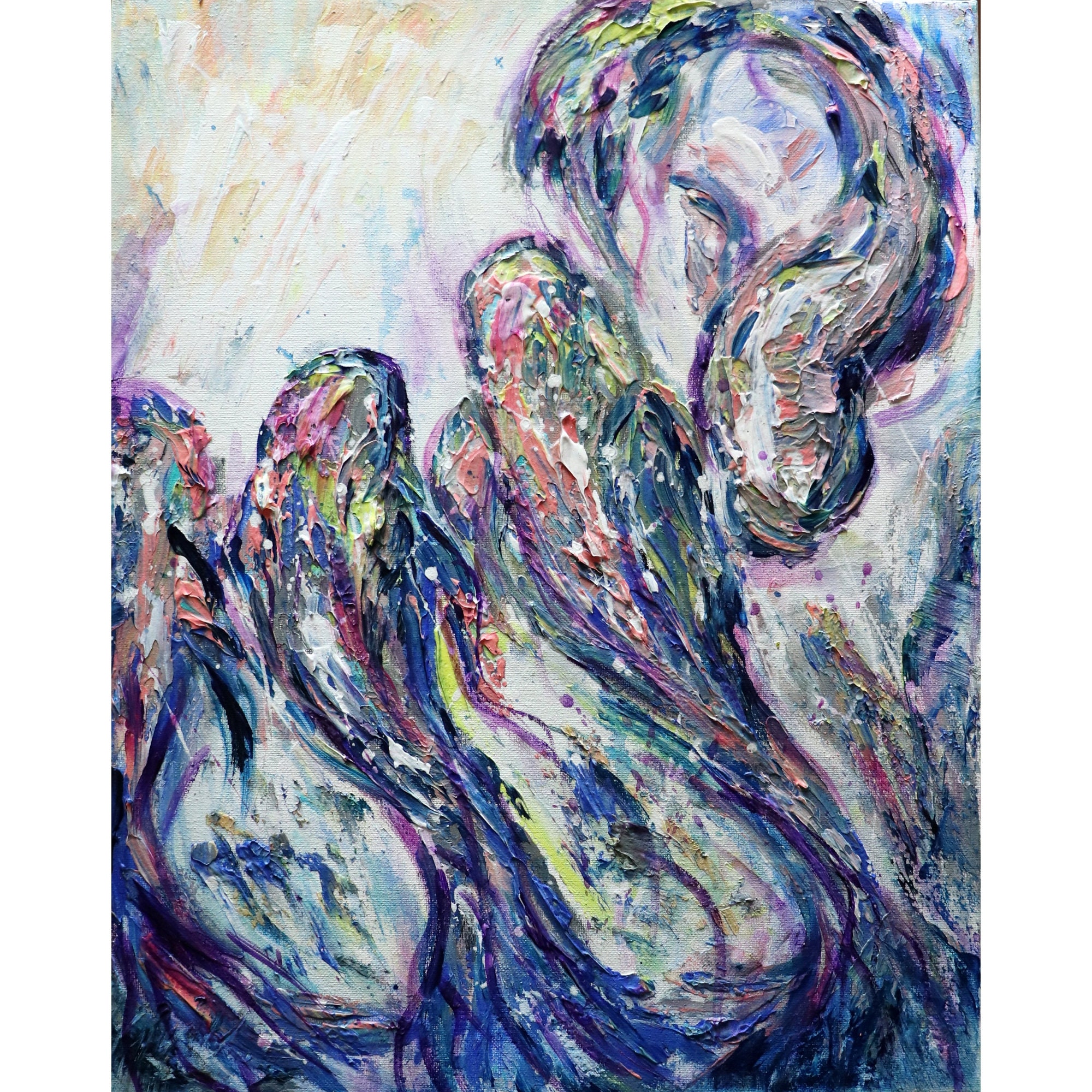 Abstract Fish Paintings