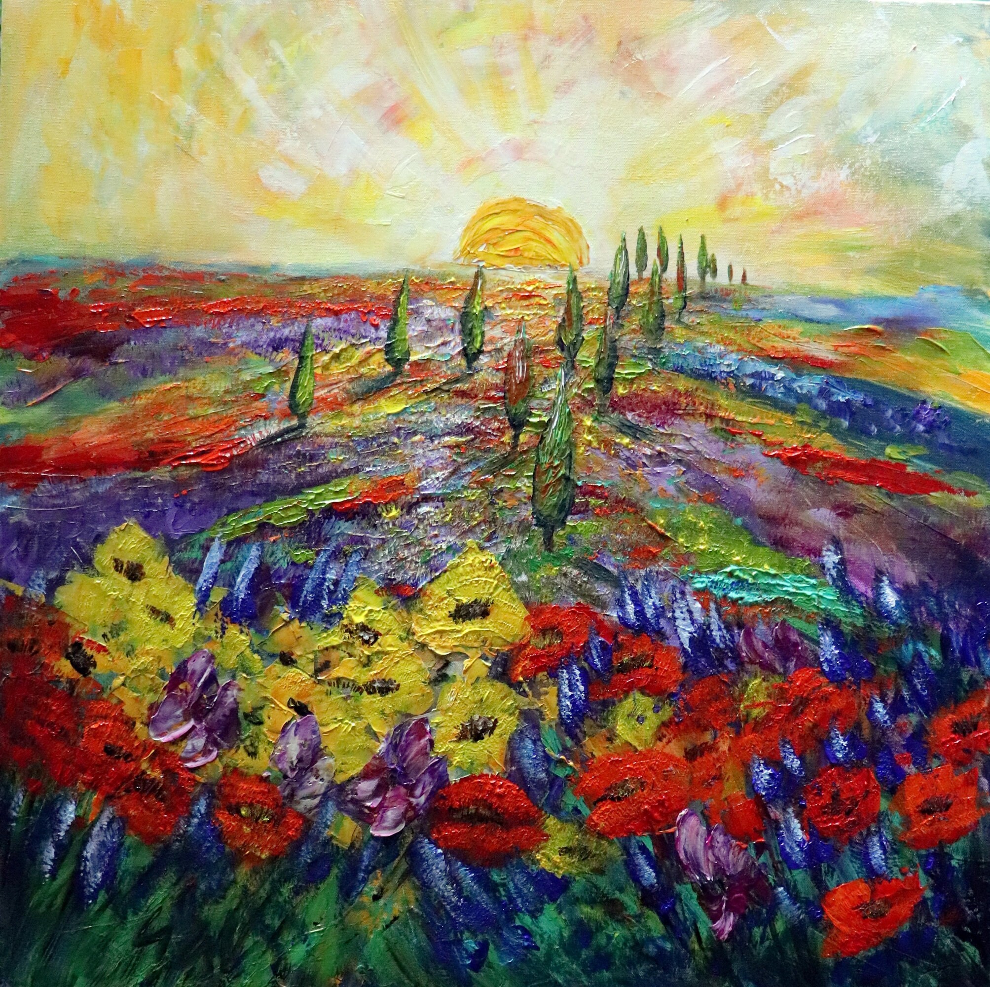 Oil Painting Original and unique oil painting landscape Art ...