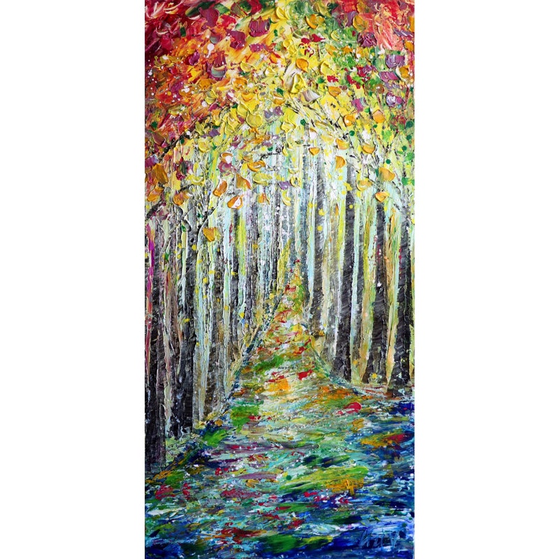 Vertical Painting - Etsy