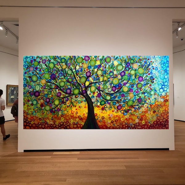 Large Tree Paintings - Etsy