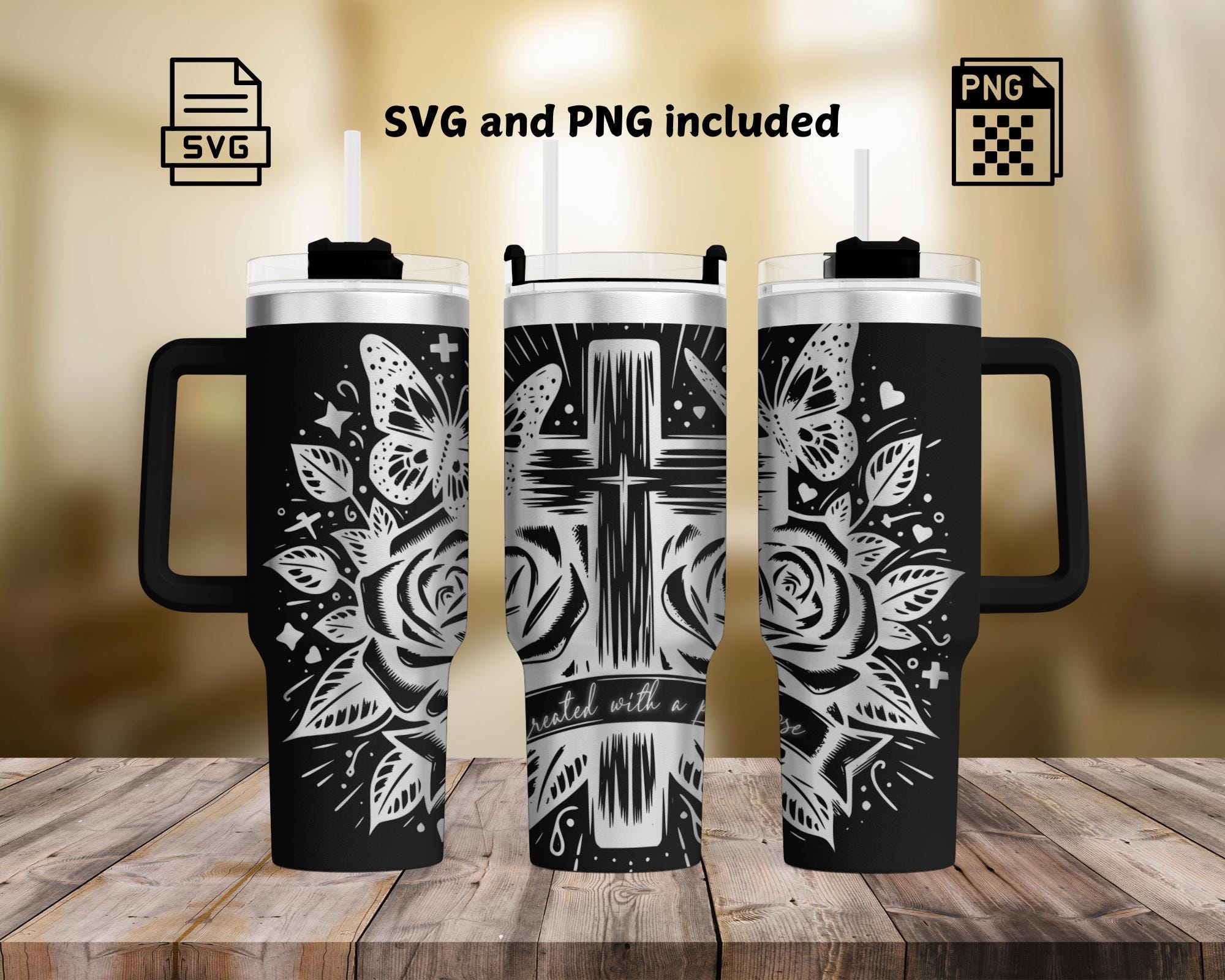 MEGA Bundle Tumbler Laser Engrave SVG and PNG, Full Wrap Design for ...
