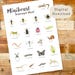 Minibeast Scavenger Hunt, Printable Nature Kids Activity, Outdoor ...