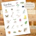 Garden Scavenger Hunt, Printable Nature Activity for Kids, Outdoor ...