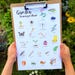 Garden Scavenger Hunt, Printable Nature Activity for Kids, Outdoor ...
