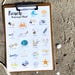 Beach Scavenger Hunt, Printable Nature Activity for Kids, Outdoor ...