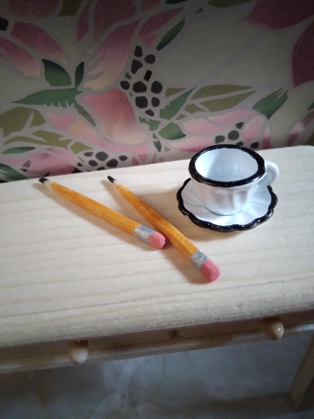 Doll Sized Pencil-miniature Pencil-dollhouse Pencil-tiny Pencil-mini ...