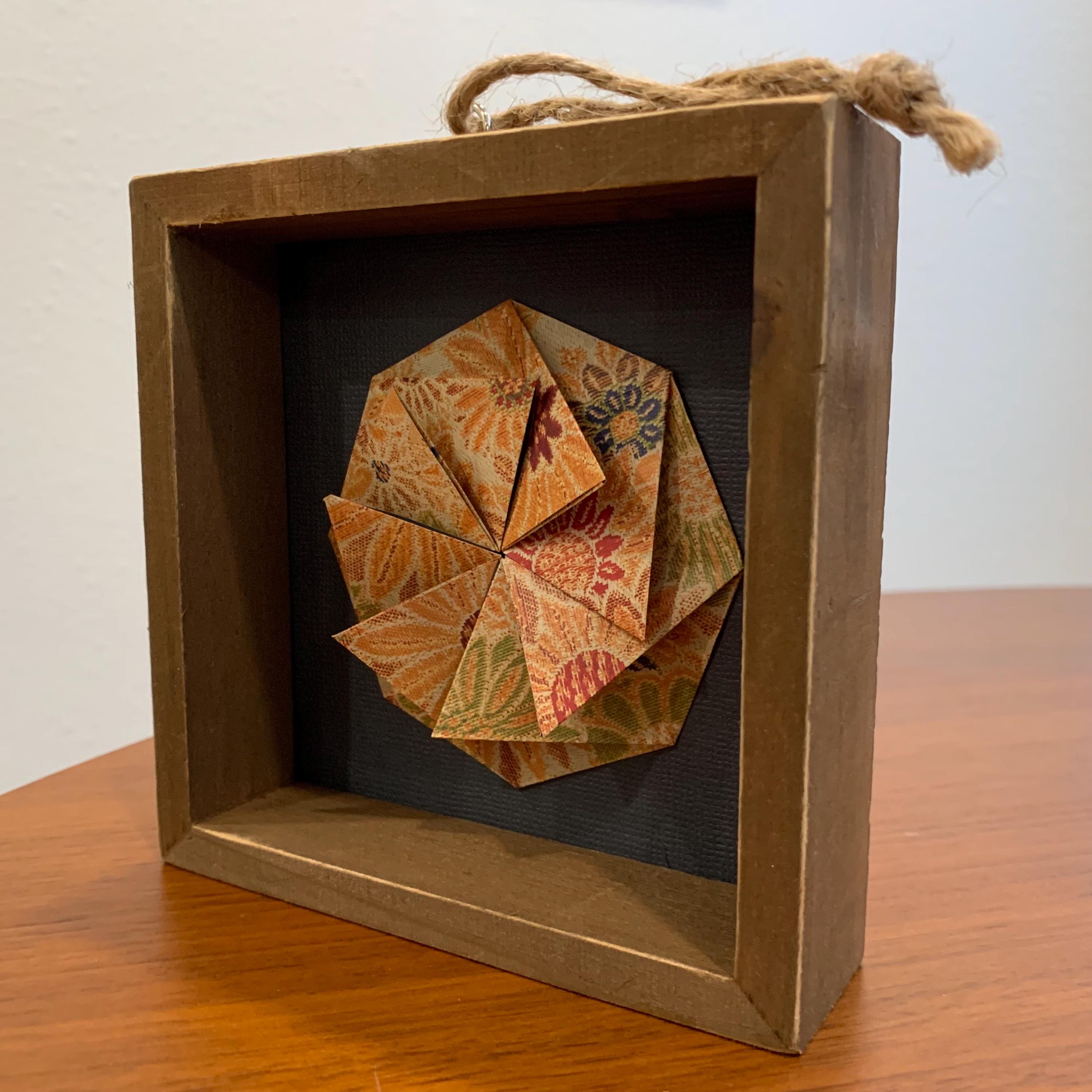 Tato Envelope Origami in Box Frame - Etsy