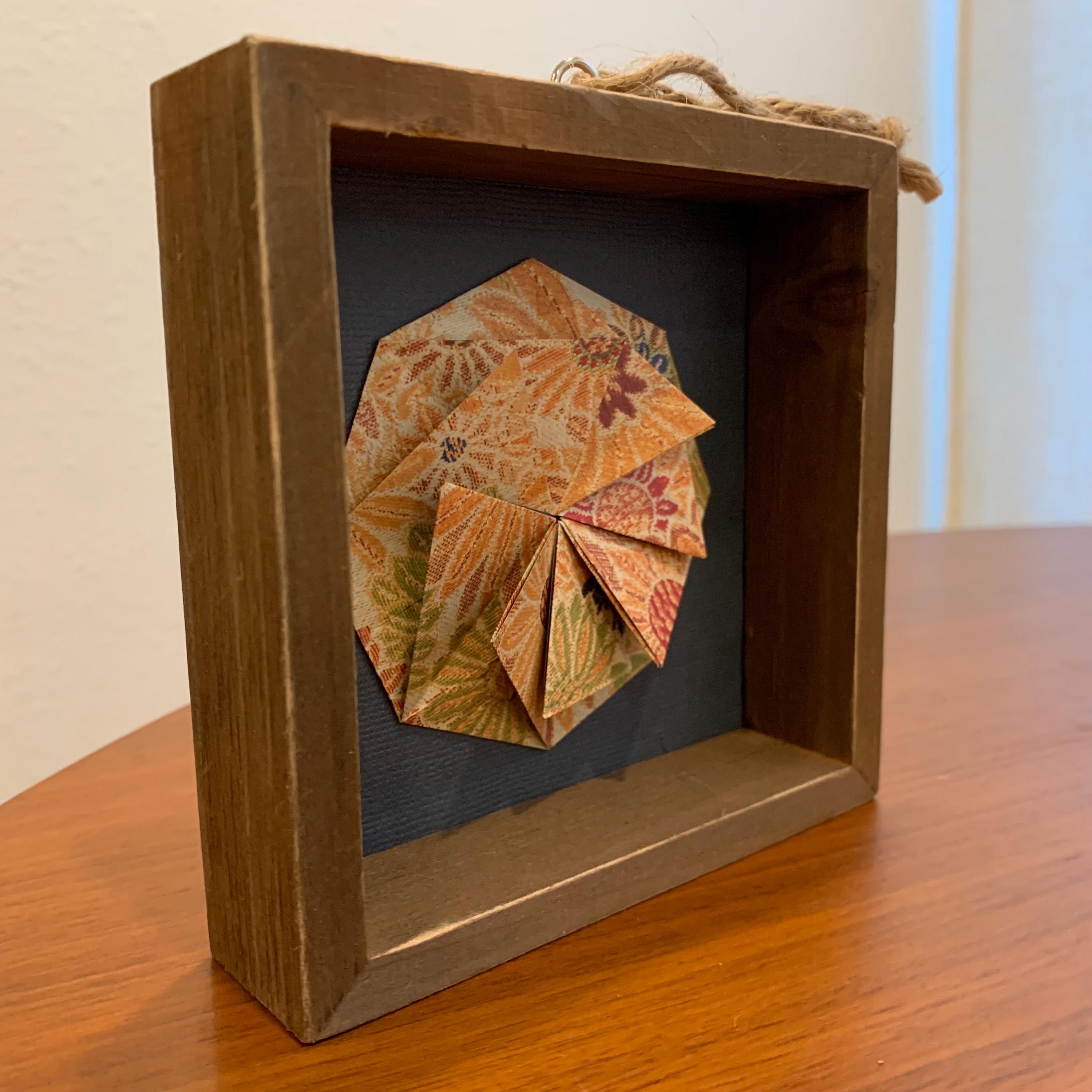 Tato Envelope Origami in Box Frame - Etsy