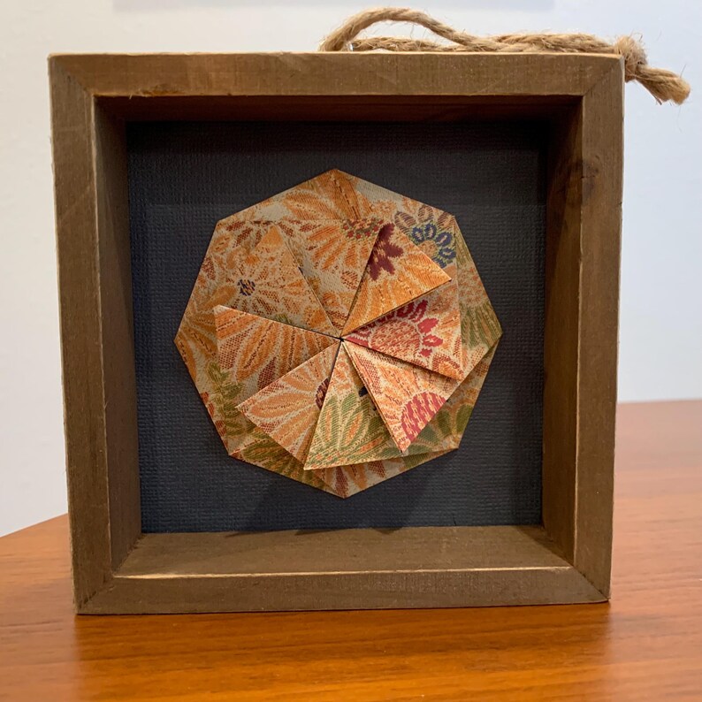 Tato Envelope Origami in Box Frame - Etsy