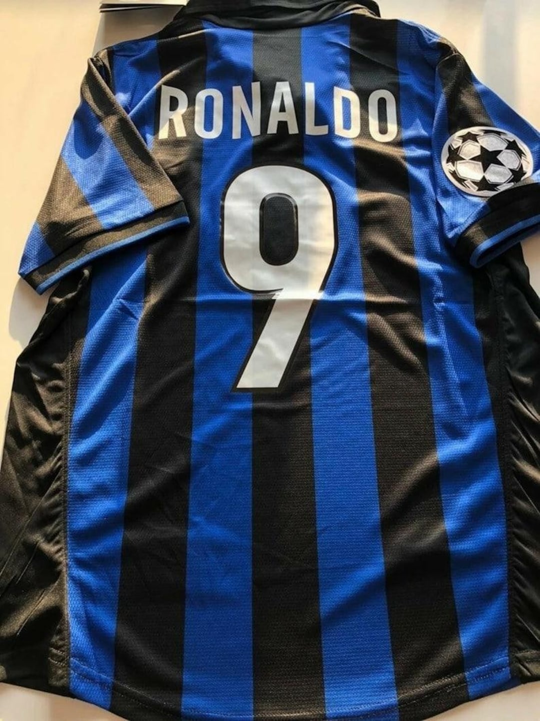 Vintage Inter Milan Jersey, 9 Ronaldo Short Sleeve Jersey, Inter Milan ...