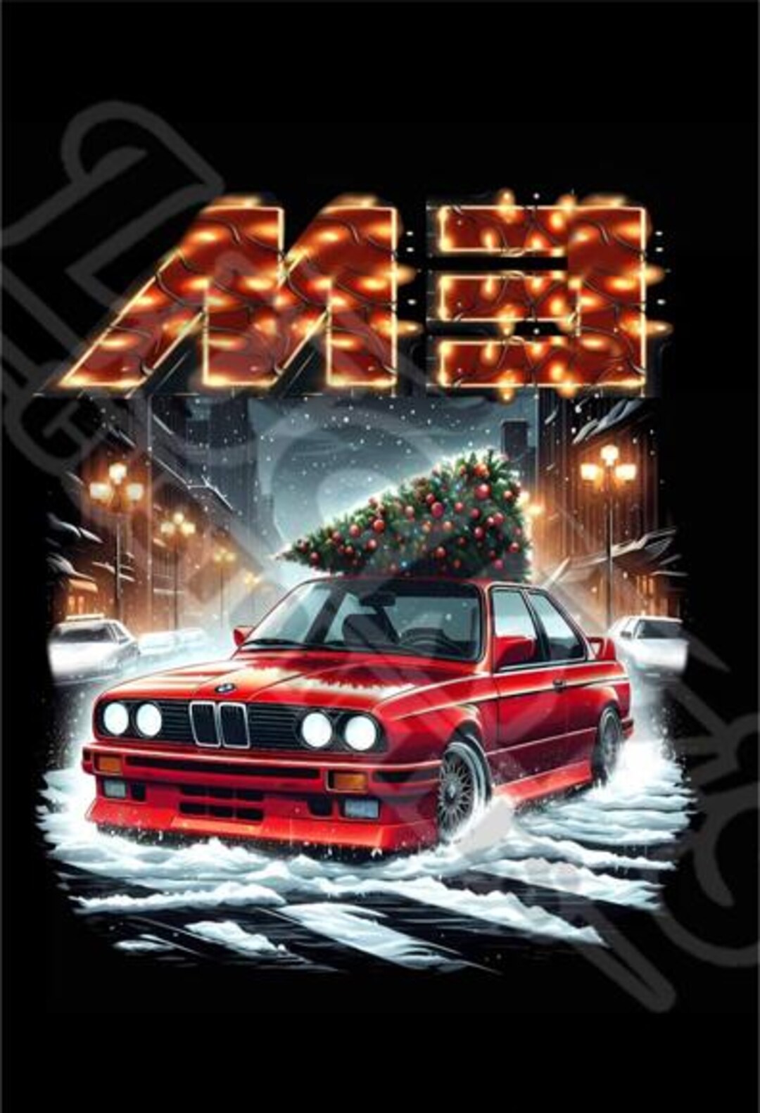 BMW Classic Vintage E90 E92 E46 M3 T-shirt Holiday Shoot for Christmas ...
