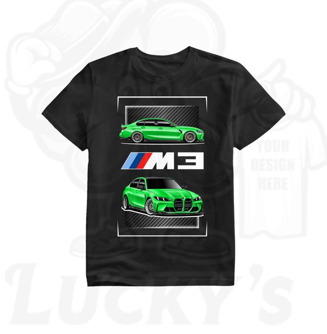 BMW M3 M4 G80 G82 T-shirt in Signal Green Verde Mantis S M L XL 2XL 3XL ...