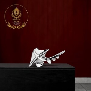 Resizable Silver Cyberpunk Armor Ring | Punk Claw Statement Ring ...