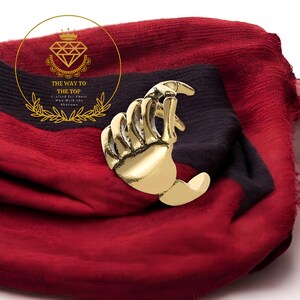 Gothic Skeleton Hand Ear Cuff in Copper Alloy - Gold Adjustable ...