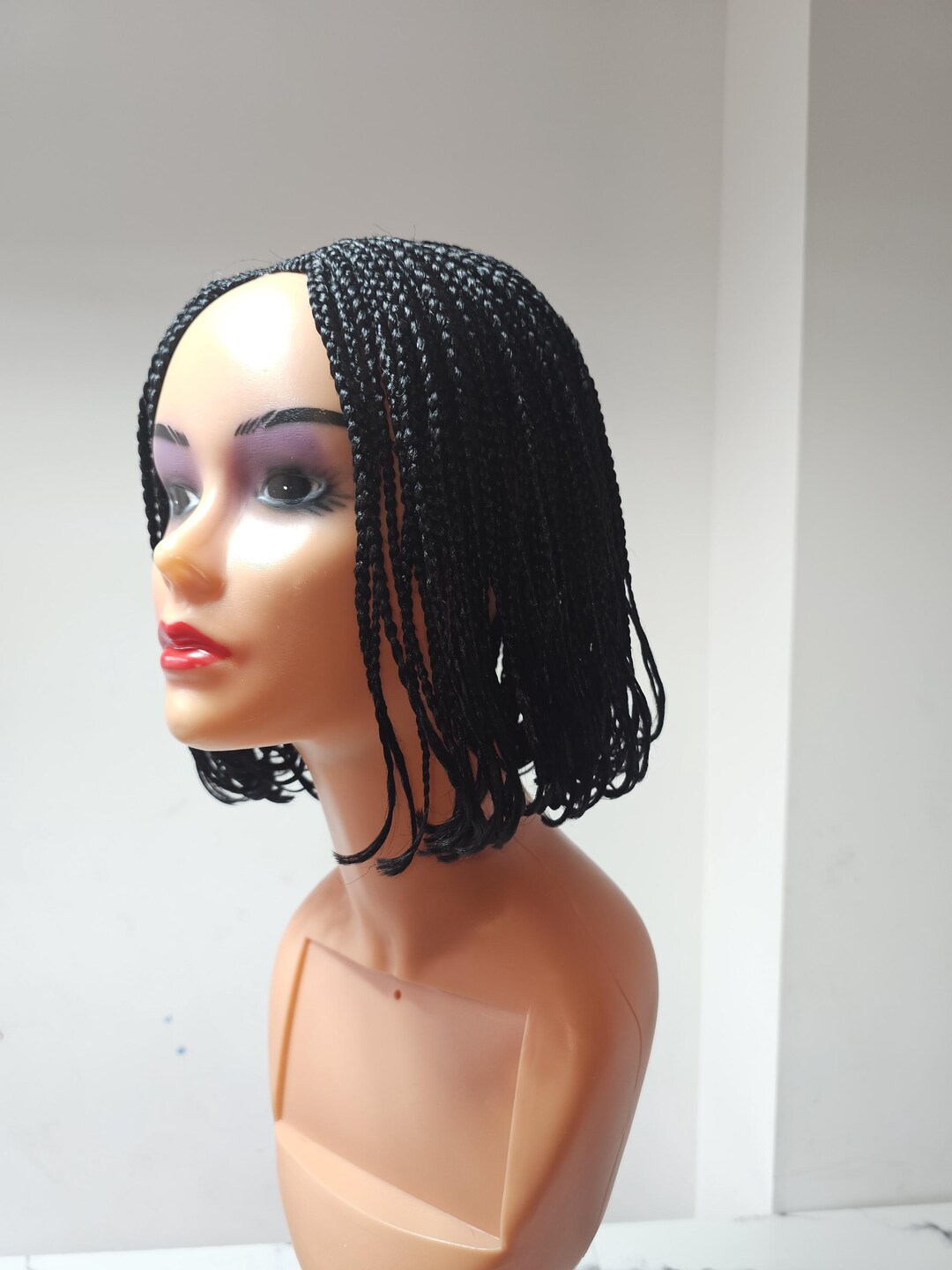 African Wigs. Braided Wig. Hair Extensions. Braids. Handmade - Etsy