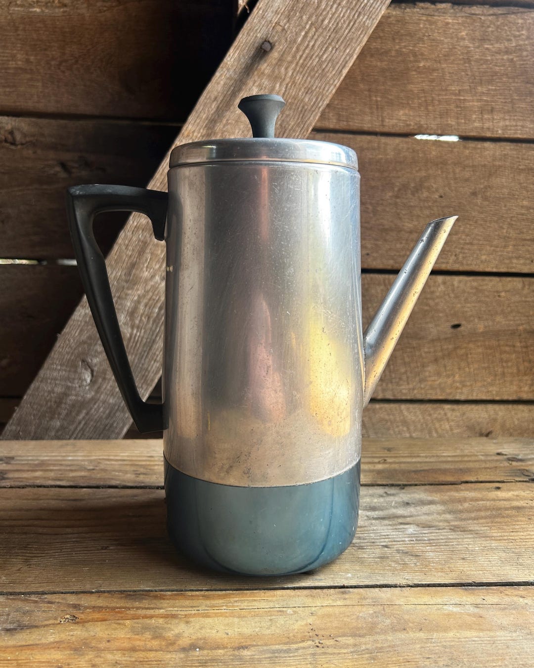 Retro Kitchen Decor Coffee Pot - Vintage Electric Percolator Midcentury ...