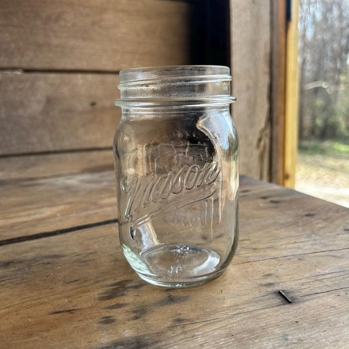 Commemorative 1776 Mason Jar Widemouth Quart, Anchor Hocking Vintage ...