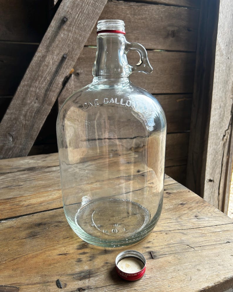 Vintage Coca-cola 1 Gallon Glass Syrup Jug With Handle – Retro Decor ...
