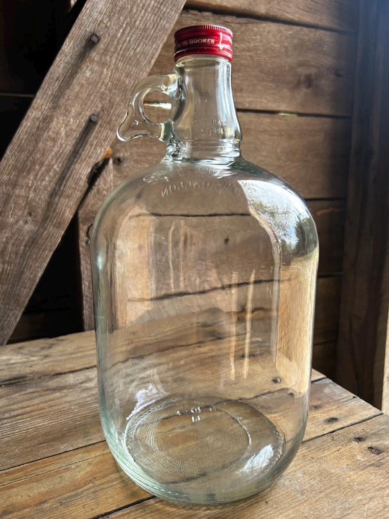Vintage Coca-cola 1 Gallon Glass Syrup Jug With Handle – Retro Decor ...