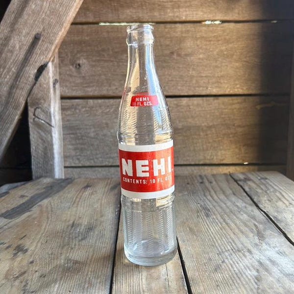 Nehi Soda Bottle - Etsy