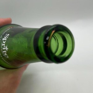 Vintage Sprite 10 Oz Dimpled Green Glass Soda Pop Bottle Coca-cola Zion ...