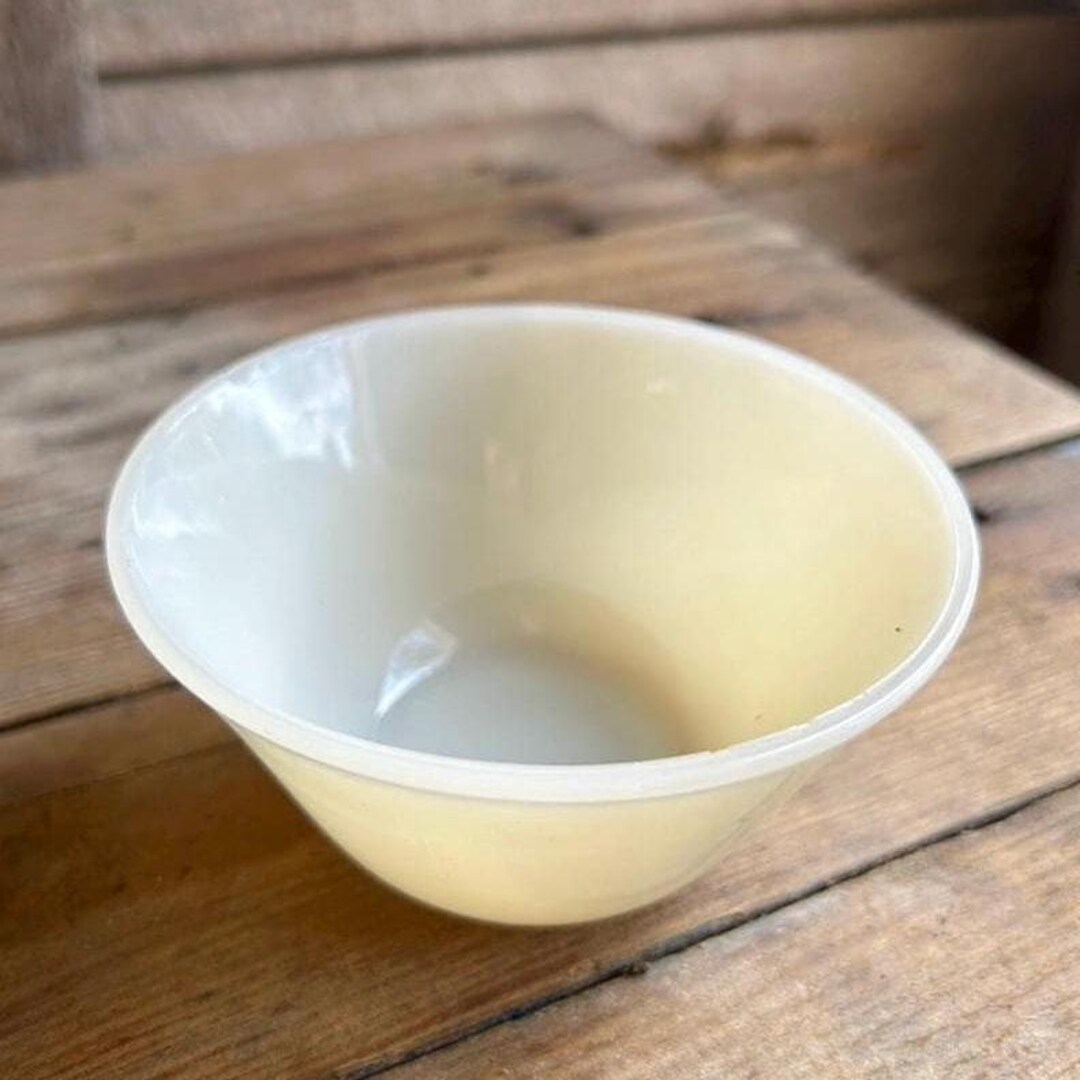 Vintage Fire King Custard Bowl: Milk Glass Dessert Dish - Etsy