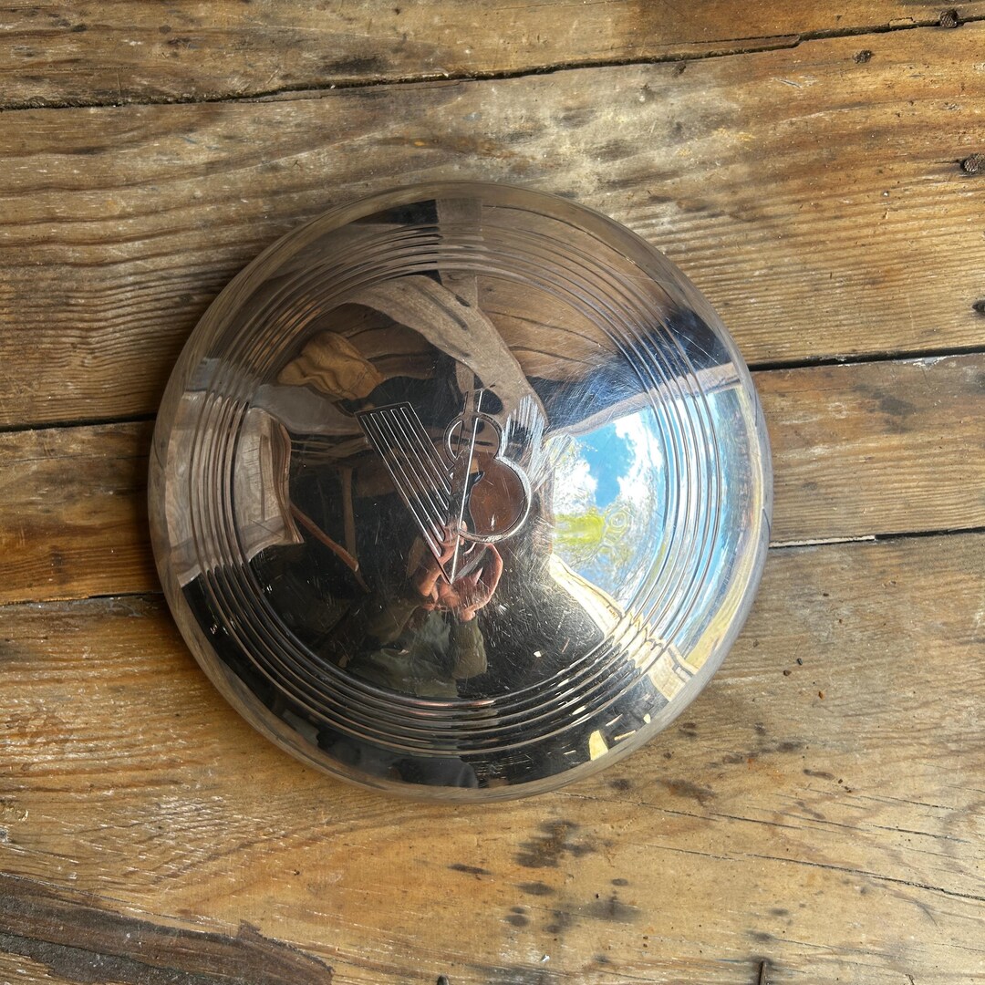 Vintage 1940s Chrome Ford Hubcap – Unique Home Decor or Gift Idea ...