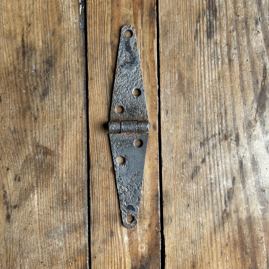 Antique Reclaimed Barn Strap Hinge | Rusty Farm Hardware for Industrial ...