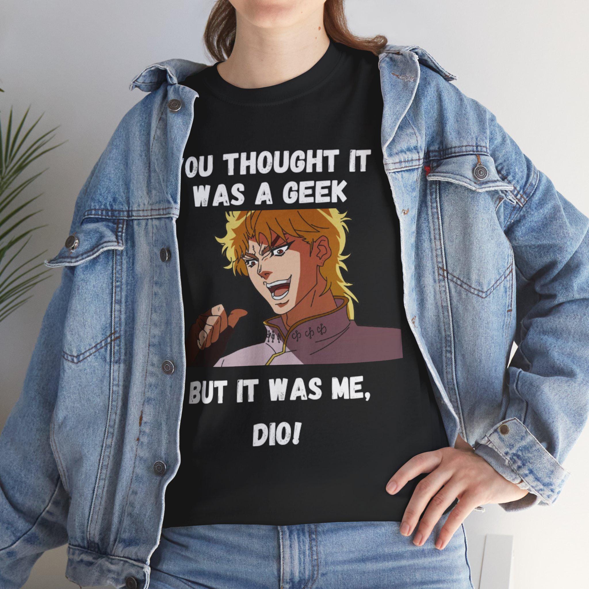 Funny Anime Meme Jojo Dio T-shirt - Etsy