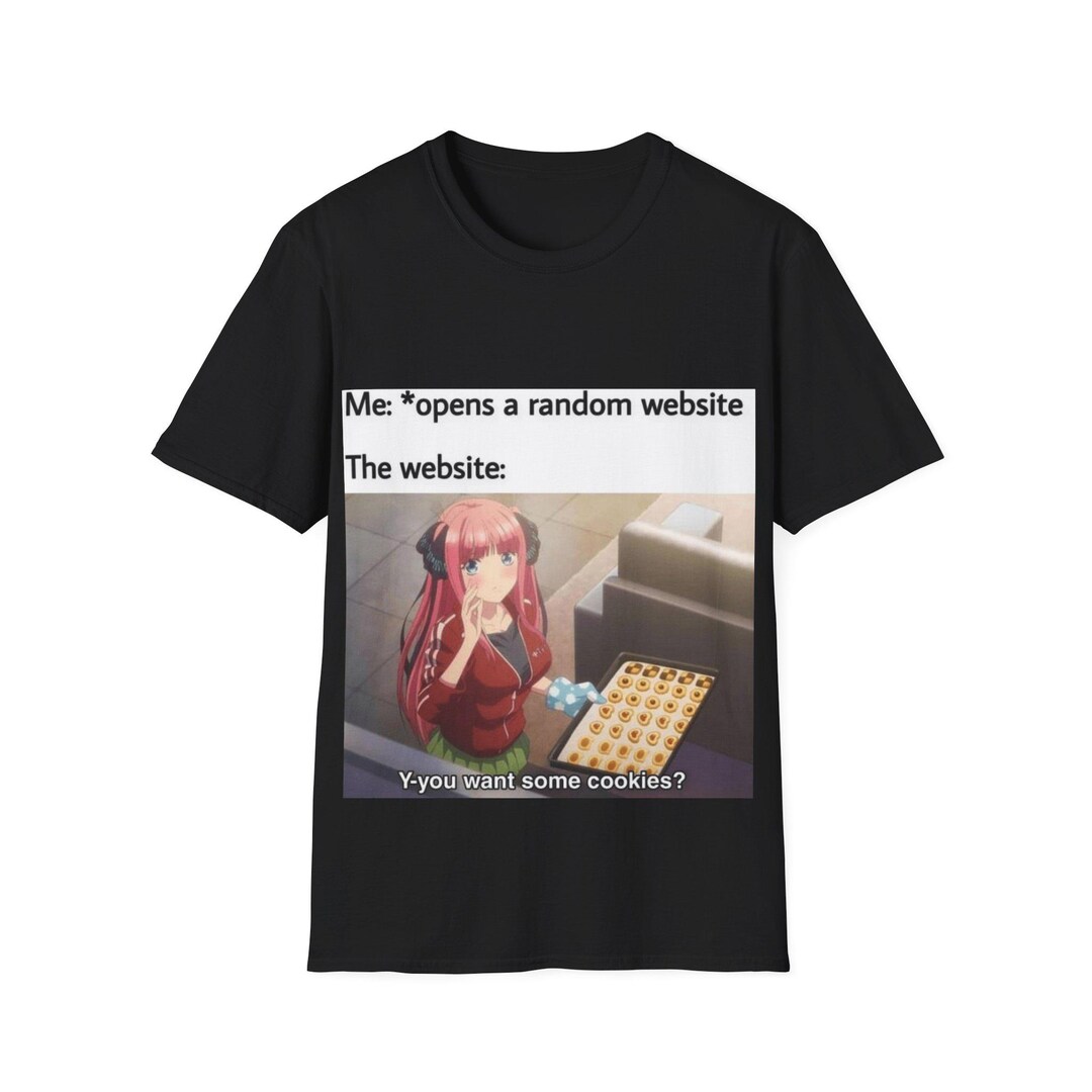 Funny Anime Meme T-shirt - Etsy