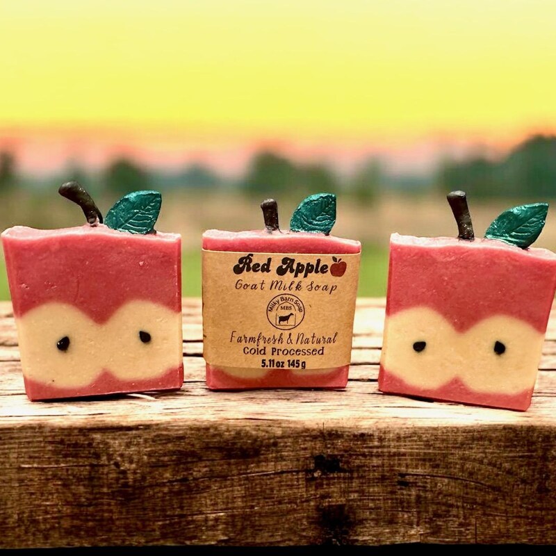 Apple Soap - Etsy