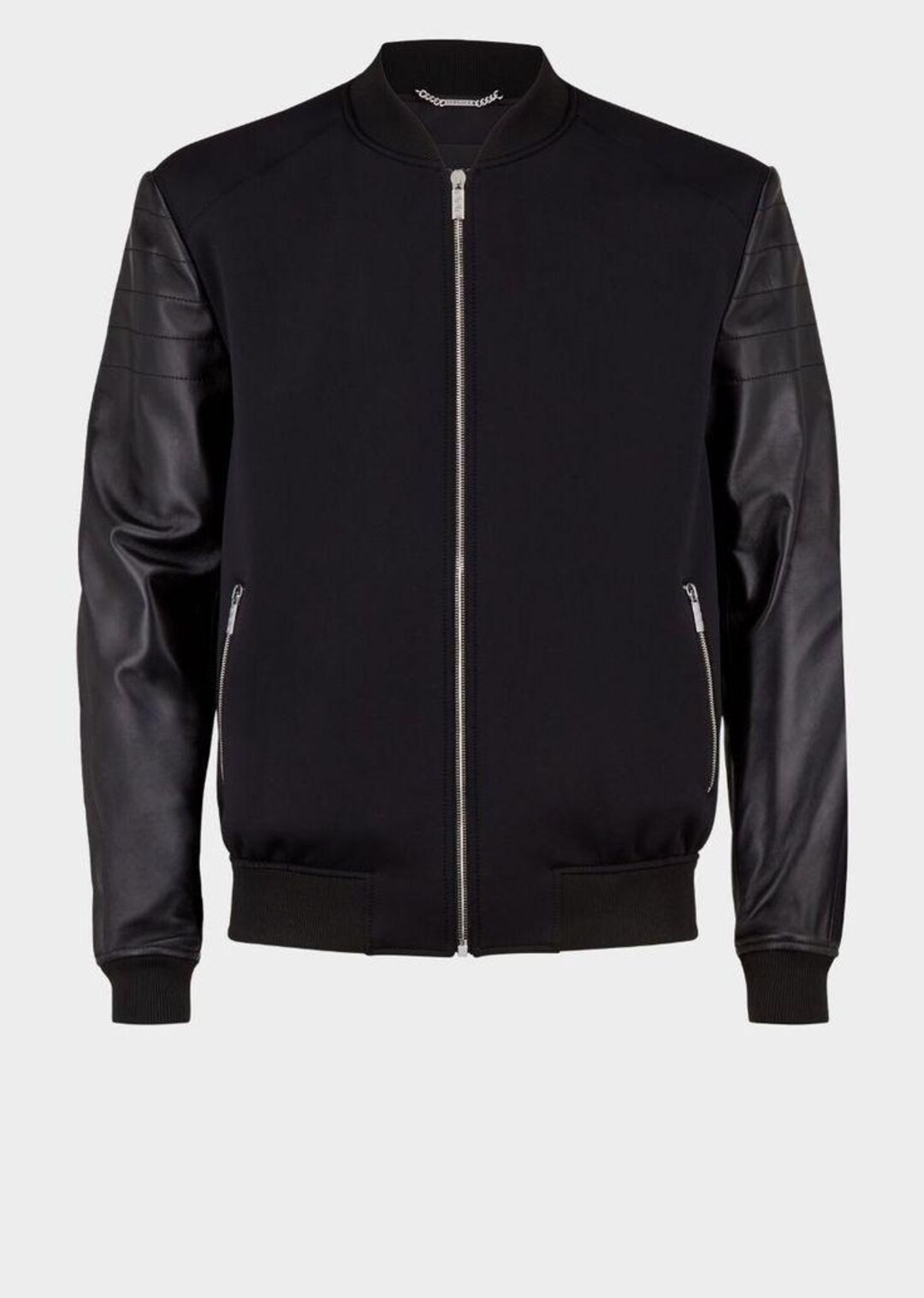 Varsity Jacket Made of Wool and Leather Without Patches - Etsy